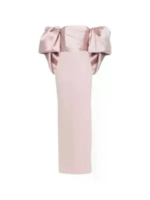 Solace London Puff Sleeve Evening Dresses