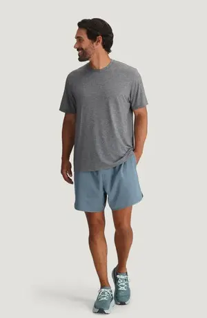 FREE FLY Elevate T-shirt - Heather Grey