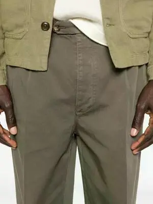 BONHEUR Pleated Cuffed Trousers
