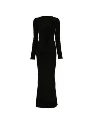 Rick Owens Temple Maxi Dress - Black