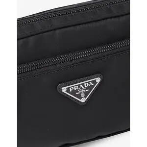 Prada Re-nylon And Saffiano-leather Belt Bag