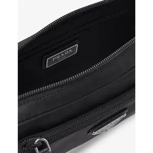 Prada Re-nylon And Saffiano-leather Belt Bag