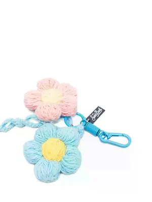 MC2 SAINT BARTH Crochet Flower Keyring