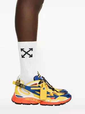 Off-White The Be Right Back" Open Low-top Sneakers - Yellow