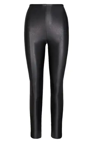 Commando Control Top Faux Leather Leggings