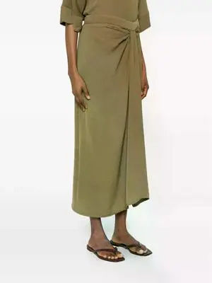 PHILIA LOFT Knot Midi Skirt