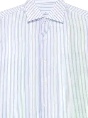 ALESSANDRO GHERARDI Striped Cotton Shirt - White