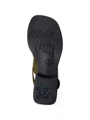 Camper Dana Leather Sandals - Green
