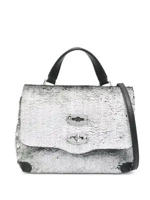 ZANELLATO Baby Postina® Sequin Top-handle Tote Bag