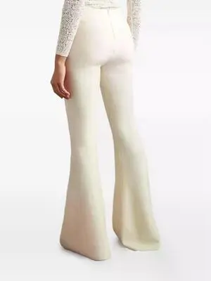 Gabriela Hearst Ayala Flared Trousers - Neutrals