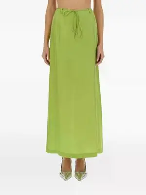 ALYSI Silk Drawstring Skirt