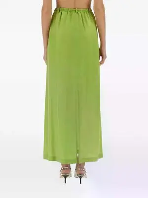 ALYSI Silk Drawstring Skirt