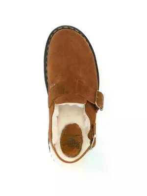 Dr. Martens Shearling Buckle Mules