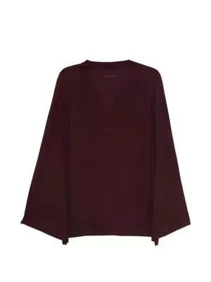 Alberta Ferretti Bell-sleeve Top