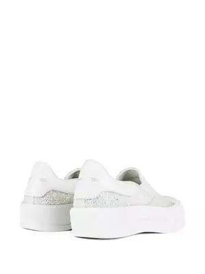 Alexander McQueen Glitter Slip-on Sneakers
