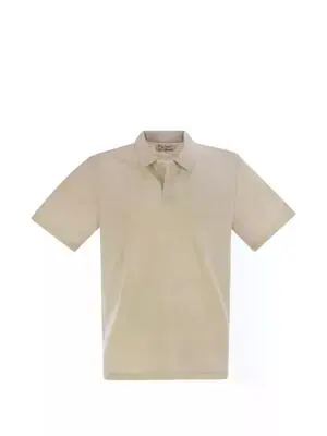 MC2 SAINT BARTH Linen Polo Shirt