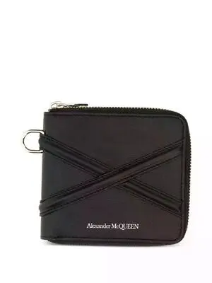Alexander McQueen Harness Wallet - Black