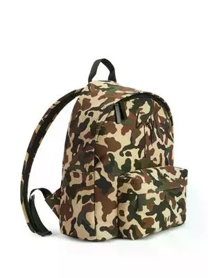 GIUSEPPE ZANOTTI Camouflage Logo Backpack