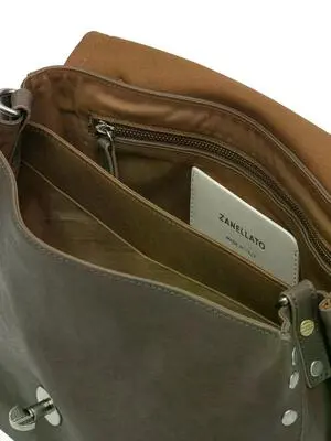 ZANELLATO Small Postina Leather Tote Bag