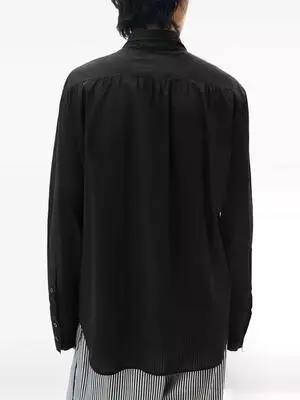ANN DEMEULEMEESTER Elgar Buttoned Shirt - Black