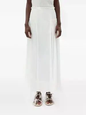 ANN DEMEULEMEESTER Ariel Light Maxi Skirt