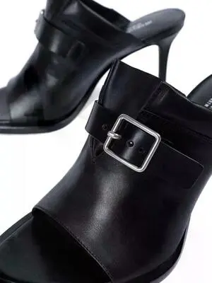 ANN DEMEULEMEESTER Keke Buckled Leather Sandals