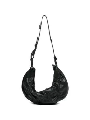 INNERRAUM Gathered-detail Messenger Bag - Black