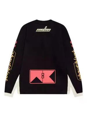 ABOUT:BLANK Long-sleeve Graphic-print T-shirt