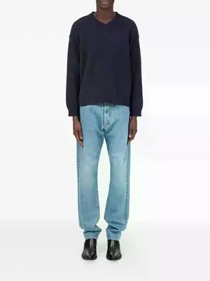 MAISON MARGIELA V-neck Stitched Sweater