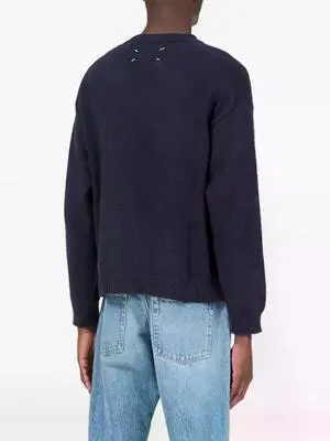 MAISON MARGIELA V-neck Stitched Sweater