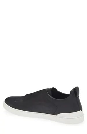 Zegna Triple Stitch™ Secondskin Sneakers - Black