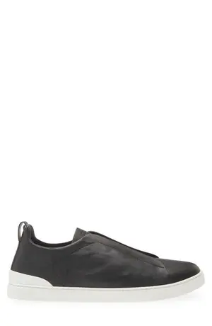 Zegna Triple Stitch™ Secondskin Sneakers - Black
