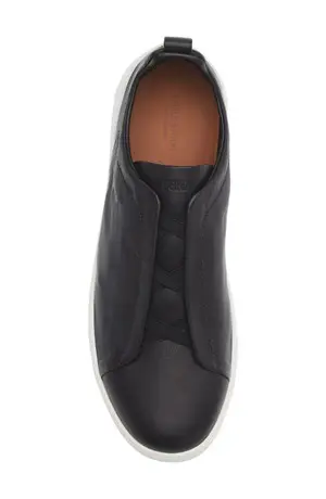 Zegna Triple Stitch™ Secondskin Sneakers - Black