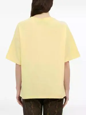 MSGM Bow-graphic Short-sleeve T-shirt