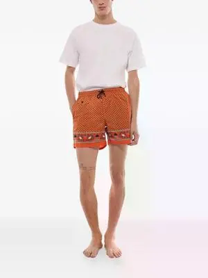 FURSAC Graphic-print Swim Shorts