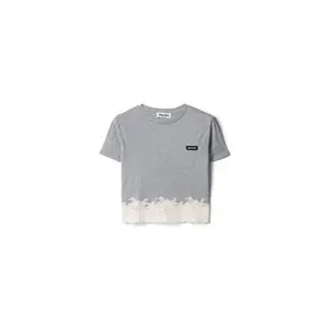 Miu Miu Silk Jersey Top