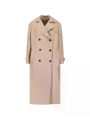 Tagliatore Bonny Double-breasted Belted Trench Coat