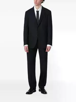 LARDINI Pinstripe Single-breasted Suit - Blue