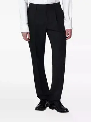 LARDINI Pinstripe Single-breasted Suit - Blue