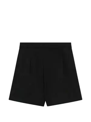 Max Mara Pleated Shorts - Black