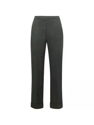 Aspesi Cuffed Trousers - Green