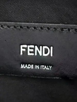 Fendi 2000-2010 Diagonal Camera Case Crossbody Bag - Black