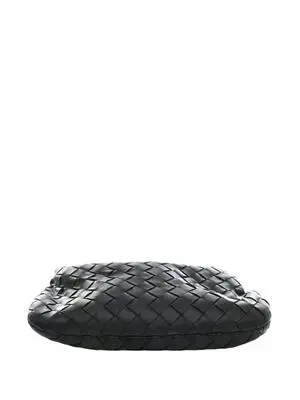 Bottega Veneta Mini Nappa Intrecciato Jodie Hobo Bag - Black