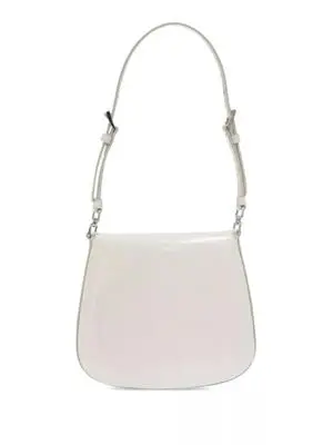 Prada Mini Brushed Leather Cleo Bag - White