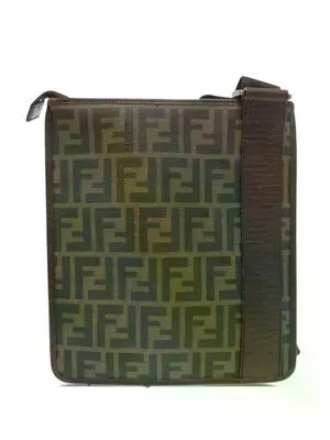 Fendi Zucca Coated Canvas Crossbody Bag