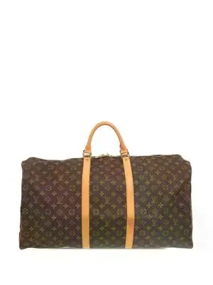 LOUIS VUITTON 1998 Monogram Keepall 60 Travel Bag