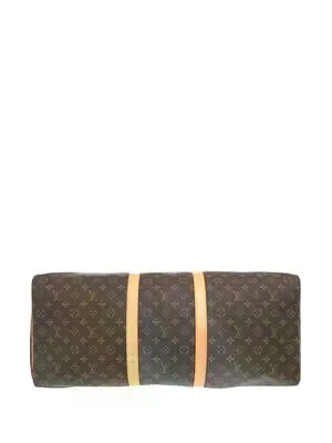 LOUIS VUITTON 2015 Monogram Keepall 60 Travel Bag