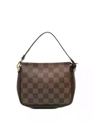 LOUIS VUITTON 2000 Damier Ebene Trousse Pochette Handbag