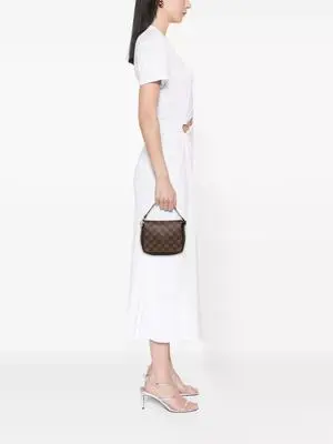 LOUIS VUITTON 2000 Damier Ebene Trousse Pochette Handbag