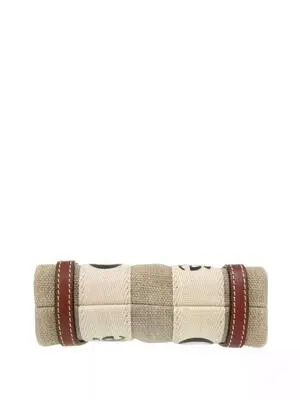 Chloé Mini Canvas Woody North South Tote Satchel - Neutrals